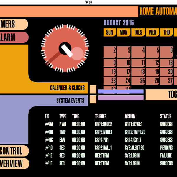 Experimental Okudagram Interfaces | Hackaday.io