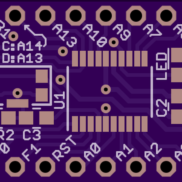 STM32F030F4P6 breakout board | Hackaday.io