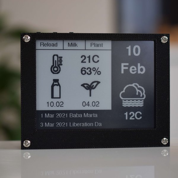 EPaper Dashboard | Hackaday.io