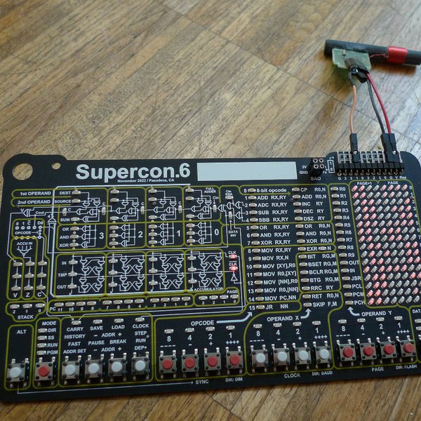 DCF Clock with Voja 4 Supercon badge | Hackaday.io