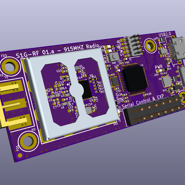 S1G RF: Sub 1GHZ Radio Modules 915MHZ and 433MHZ | Hackaday.io
