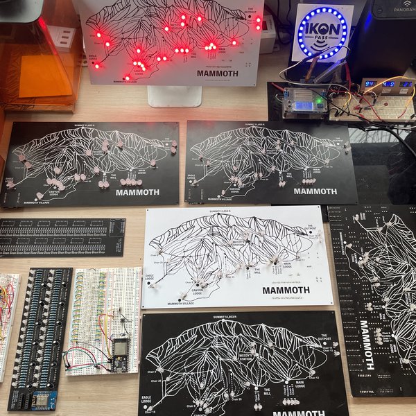 Trail Map Live Lift Status Ski Map - Mammoth CA | Hackaday.io