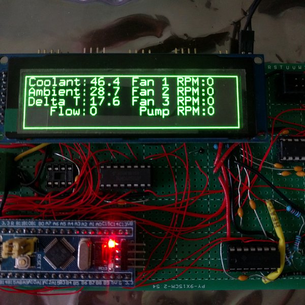 Watercooled PC Fan Monitor | Hackaday.io
