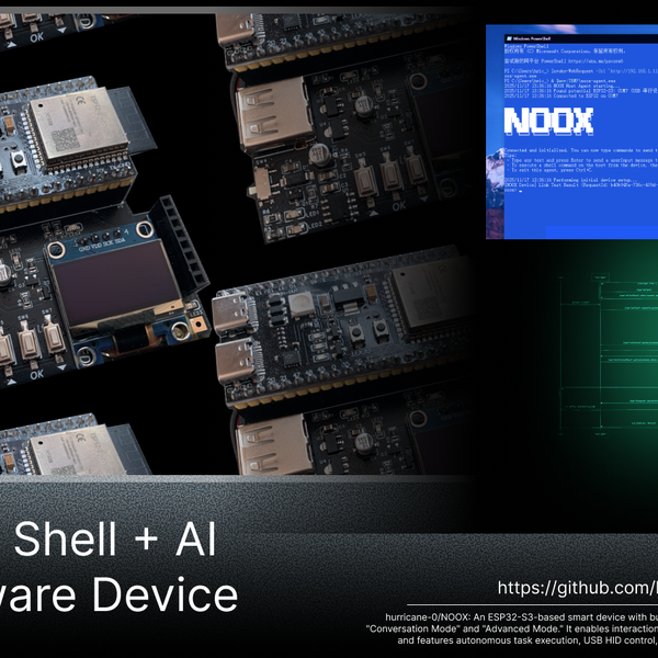 NOOX AI Hradware Device | Hackaday.io