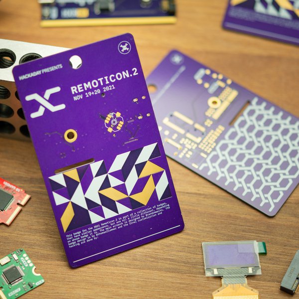 Remoticon 2 badge | Hackaday.io