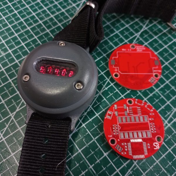Retro Bubble LED Watch | Hackaday.io
