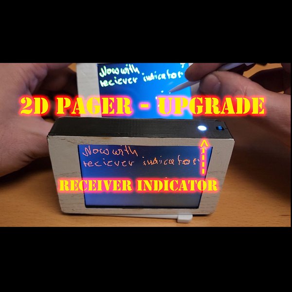 2D-Pager: write, draw, play in real time | Hackaday.io