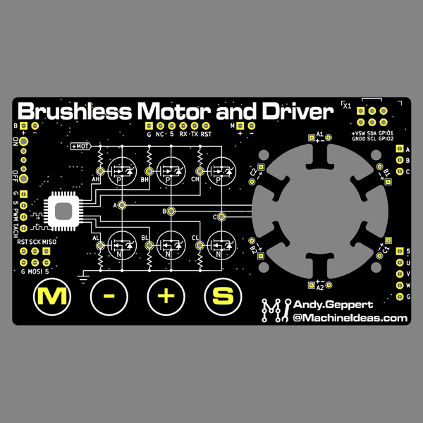 Brushless Motor and Driver Business Card Kit | Hackaday.io