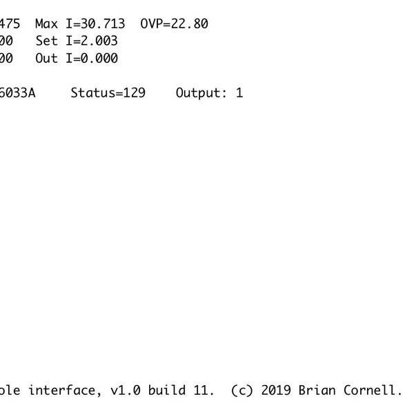 GPIB Instrument Control Console | Hackaday.io