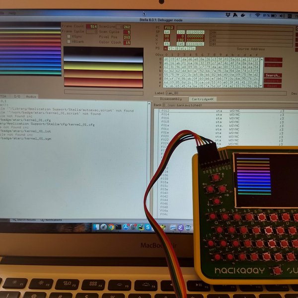 Atari emulator for Hackaday Badge | Hackaday.io Atari emulator for Hackaday Badge | Hackaday.io