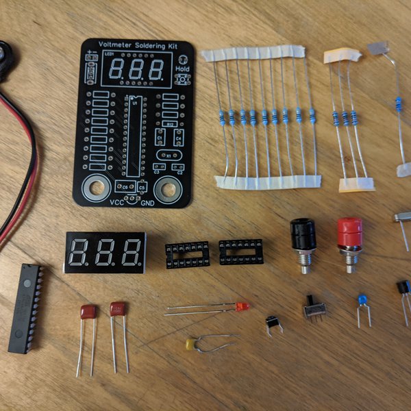 Voltmeter Soldering Kit | Hackaday.io
