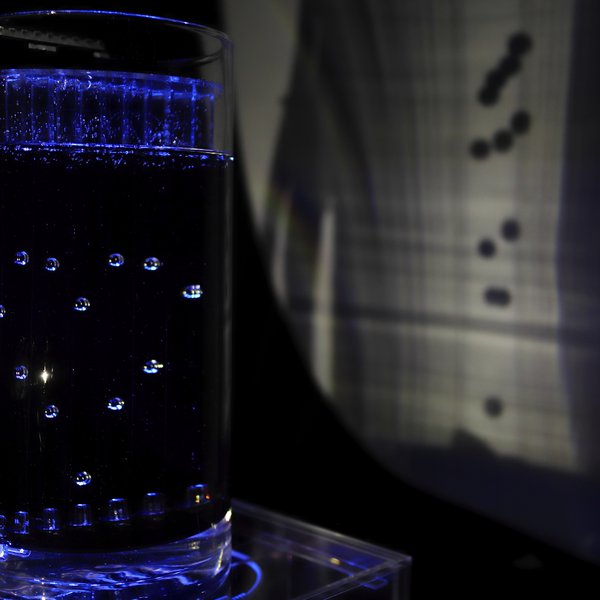 Glowing Air-Bubble Clock : powered by ESP8266 | Hackaday.io