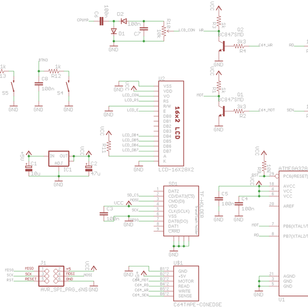 C64 datasette emulator | Hackaday.io