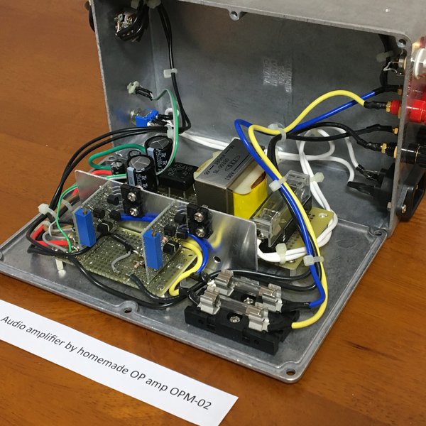 Homemade Operational Amplifier | Hackaday.io