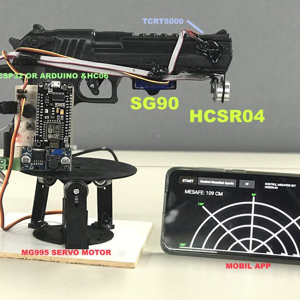 Arduino Radar Using Android Mobile App | Hackaday.io
