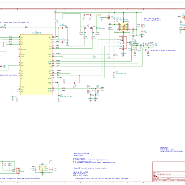 Small Multicell USB Type C Charger | Hackaday.io