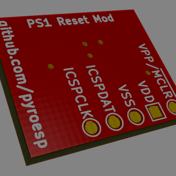 PlayStation 1 Reset Mod | Hackaday.io
