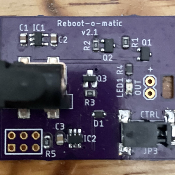 Reboot-o-matic | Hackaday.io