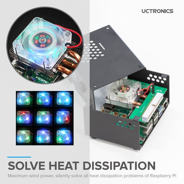 UCTRONICS for Raspberry Pi 4 Metal Case | Hackaday.io