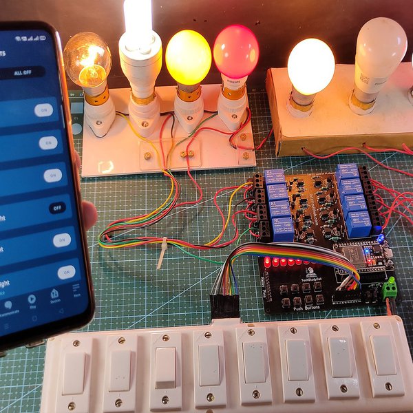 ESP32 Alexa Smart Home With Echo Dot & Switch | Hackaday.io