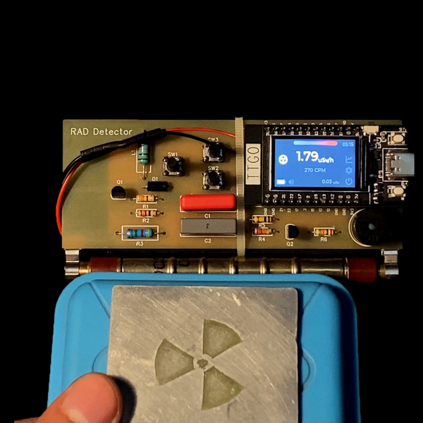 OpenRad: A Geiger Counter using SBM-20 and ESP32 | Hackaday.io