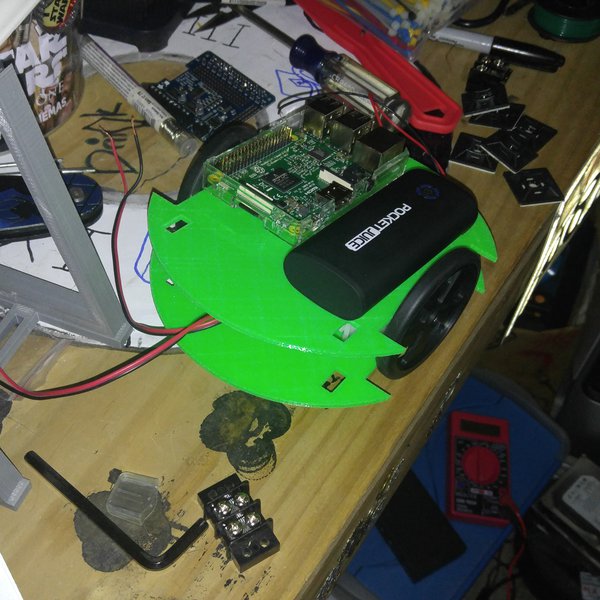 Raspberry Pi 3B bot | Hackaday.io