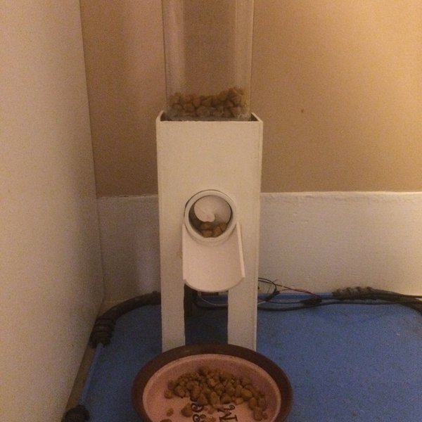 Automated / Voice Activated Cat Feeder | Hackaday.io