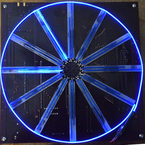 EL Wire Clock | Hackaday.io