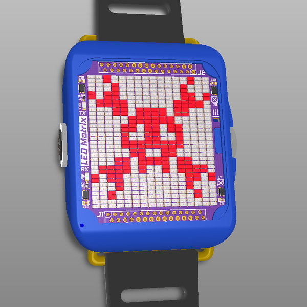LED Matrix Watch | Hackaday.io