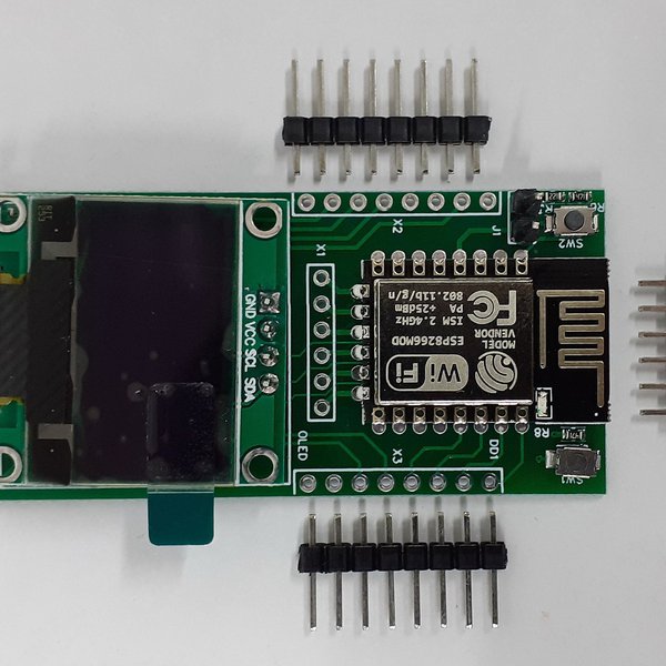 ESP12.OLED - universal ESP8266+0.96"OLED MCU board | Hackaday.io