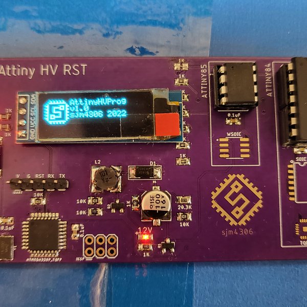 Attiny High Voltage Fuse Reset-er | Hackaday.io