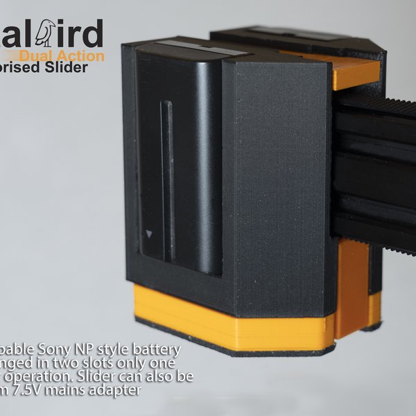 Digital Bird Motorized Dual Action Camera Slider | Hackaday.io