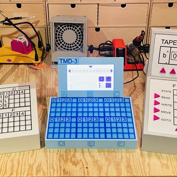 TMD-3: Turing Machine Demonstrator Mark 3 | Hackaday.io