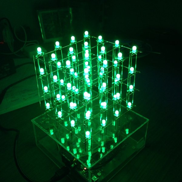 IoT RGB Led Cube 4x4x4 with Bluetooth | Hackaday.io