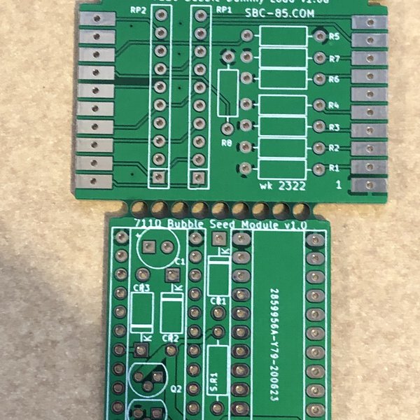 Bubble Memory Reseed and Dummy Boards | Hackaday.io