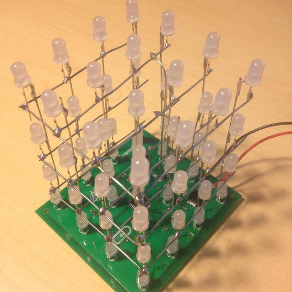LED cube (and second revision) | Hackaday.io
