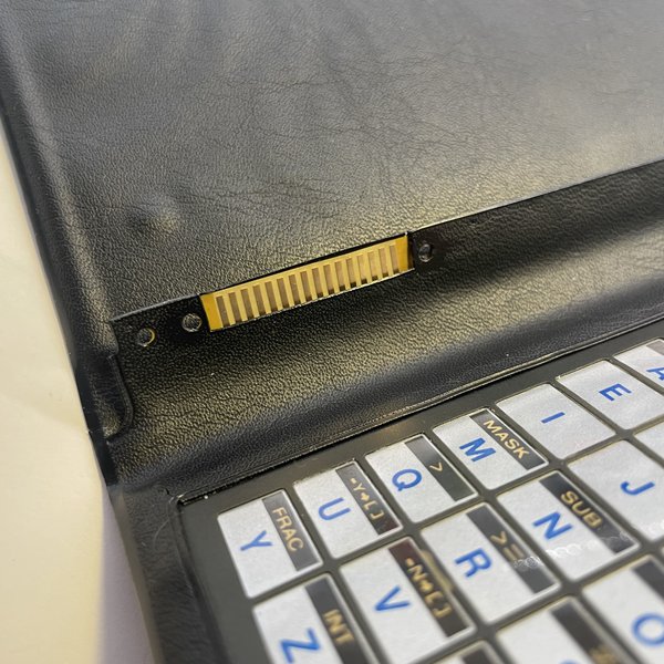 SHARP EL-9000 keyboard flex repair | Hackaday.io