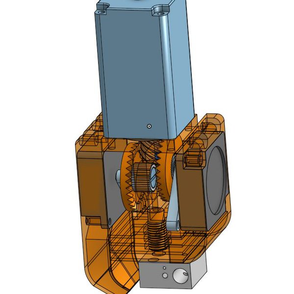 Hypoid Dual Drive Extruder. | Hackaday.io