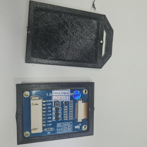 Door access control witch E-paper QR-code reader | Hackaday.io