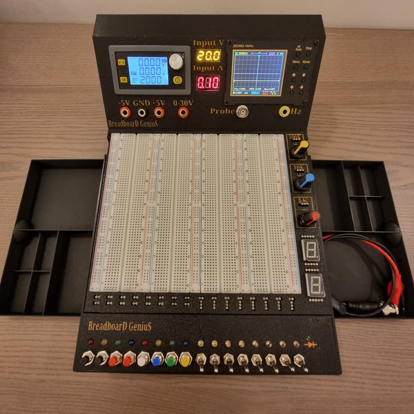 BreadboarD GeniuS Electronics Project Lab | Hackaday.io
