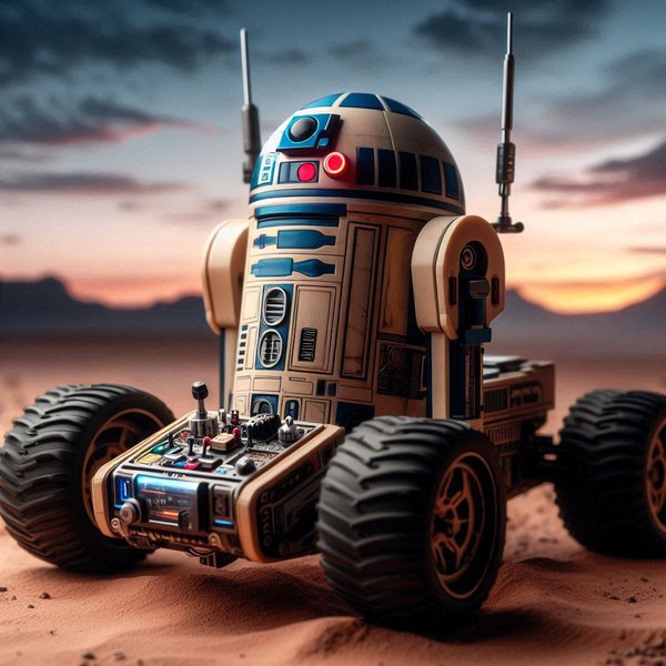 R2D2 & Mars Rover Robot | Hackaday.io