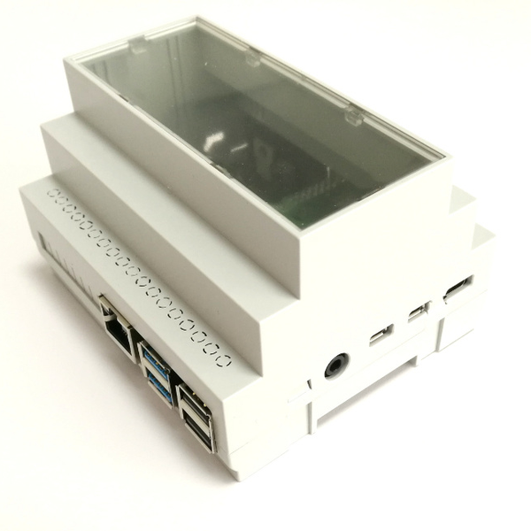 Raspberry Pi 4B din rail enclosure | Hackaday.io