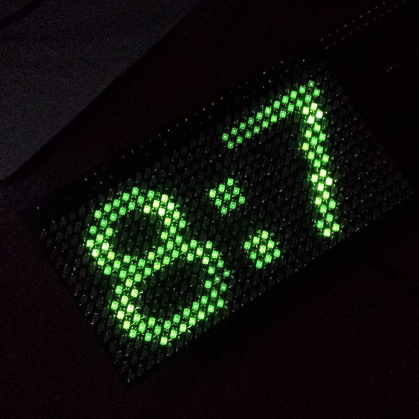 LED matrix clock | Hackaday.io