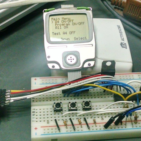 A simple x10 *gasp* programmable timer | Hackaday.io
