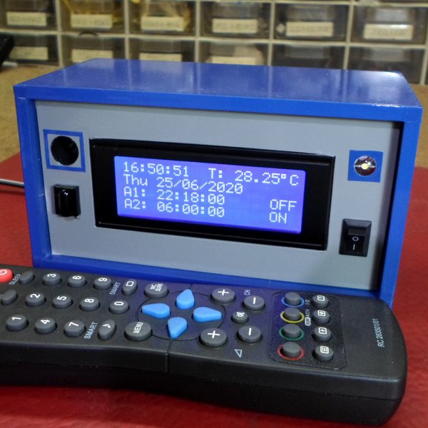 Arduino Alarm clock controlled by IR remote | Hackaday.io