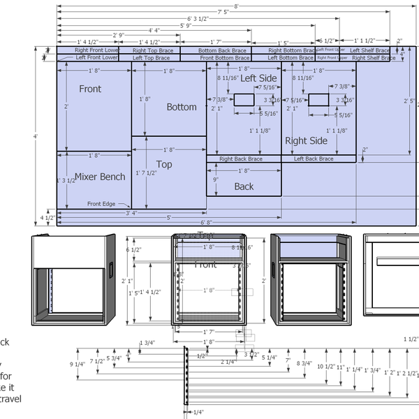 Musician's Road Box with 9 space rack | Hackaday.io