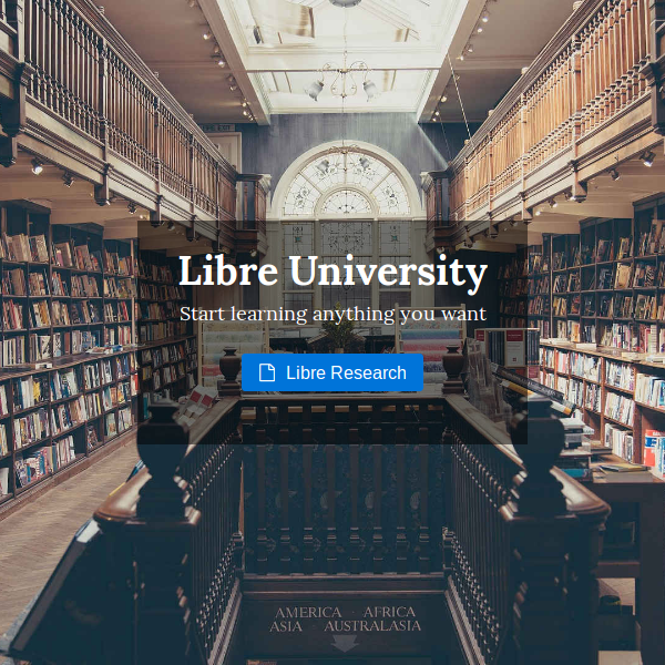 Libre University Research | Hackaday.io