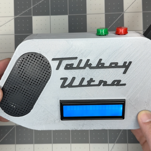 Talkboy Ultra: An AI Powered Voice Changing Toy | Hackaday.io Talkboy Ultra: An AI Powered Voice Changing Toy | Hackaday.io