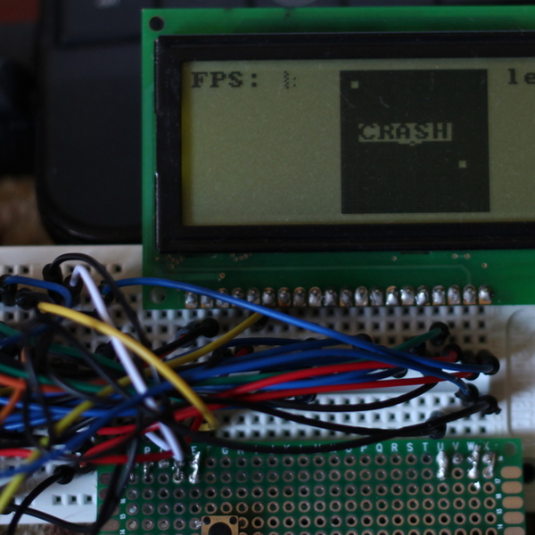 GLCD AVR Asteroids | Hackaday.io