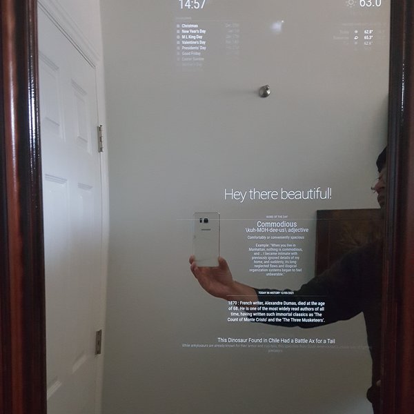 Magic Mirror | Hackaday.io